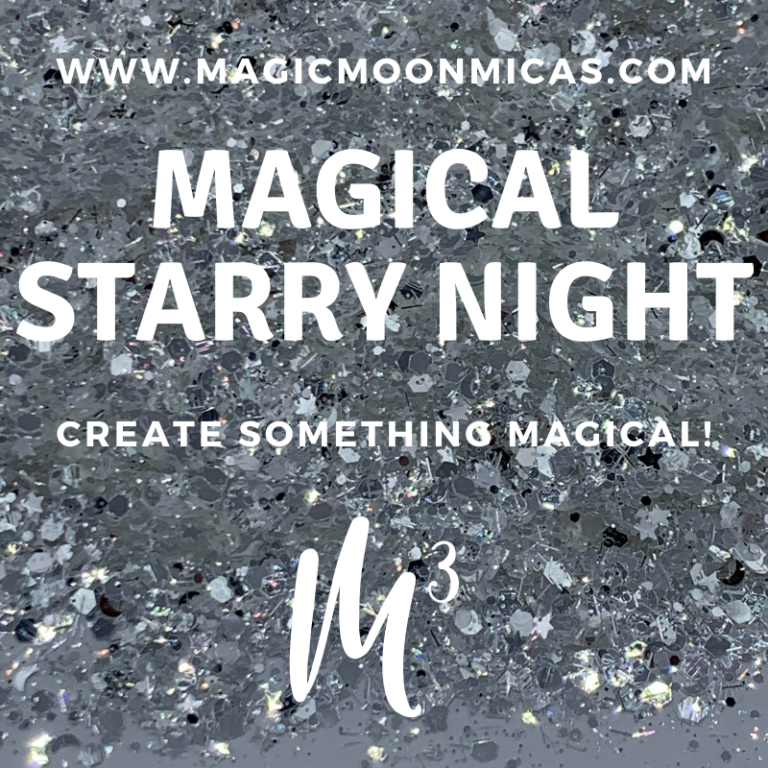 Magical Starry Night : Chunky Mix Glitter – Magic Moon Micas